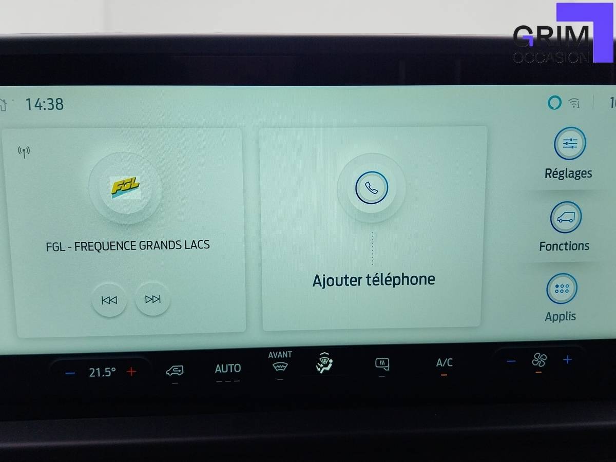 FORD TRANSIT CUSTOM FOURGON ELECTRIQUE d'occasion - VD00019 E-TRANSIT ...